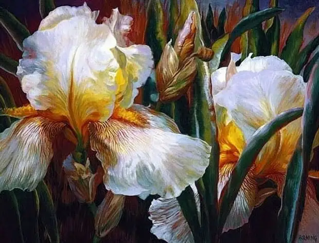 Artistul Elizabeth Horning. În lumea florilor