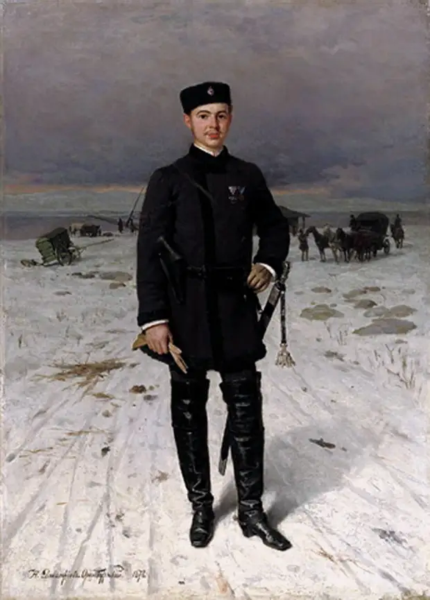 Nikolay DMITRIEV-ORENBURGSKY orosz festő.