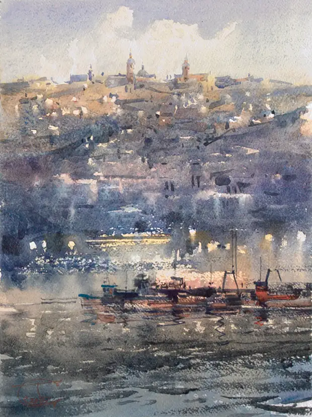 Petersburg Watercolourist - Sergey Temerev