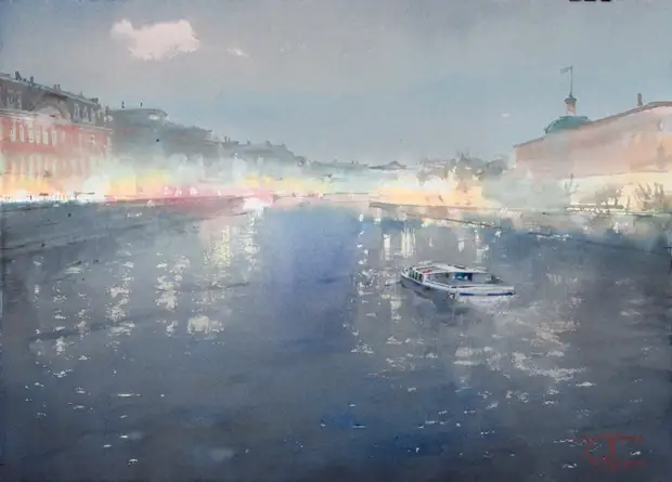 Petersburg Watercolourist - Sergey Temerev