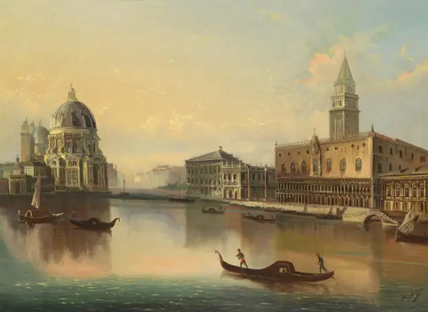 Painting. Classics of the genre. Architectural landscape of the 17th-19th centuries (part 2)