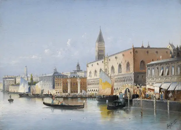 Painting. Classics of the genre. Architectural landscape of the 17th-19th centuries (part 2)