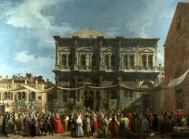 Painting. Classics of the genre. Architectural landscape of the 17th-19th centuries (part 2)