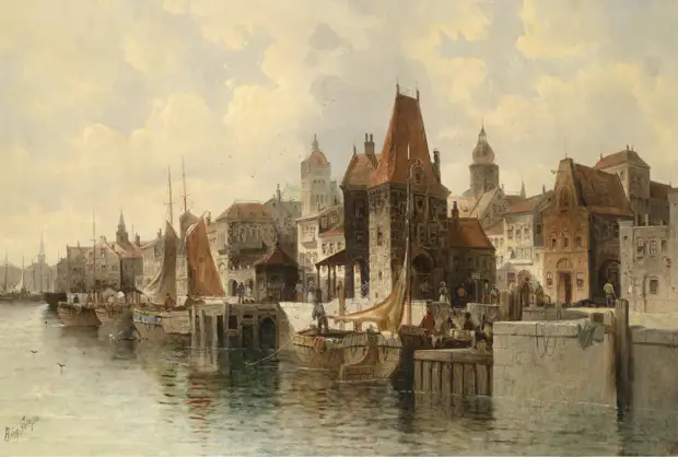 Painting. Classics of the genre. Architectural landscape of the 17th-19th centuries (part 2)