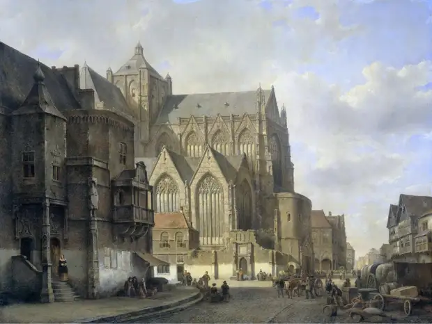 Painting. Classics of the genre. Architectural landscape of the 17th-19th centuries (part 2)