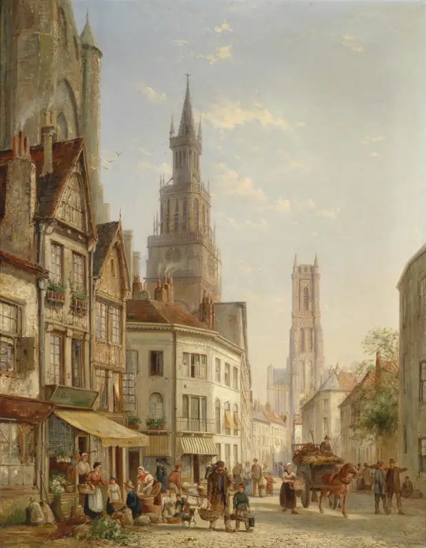 Painting. Classics of the genre. Architectural landscape of the 17th-19th centuries (part 2)