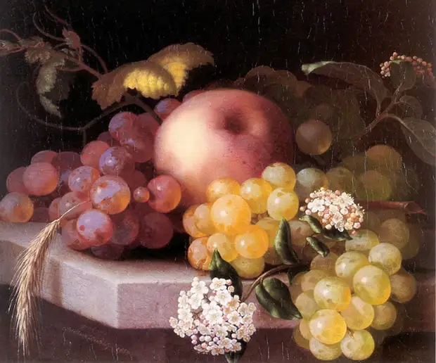 Adelheid Dietrich - (1827-1891). Bodegones.