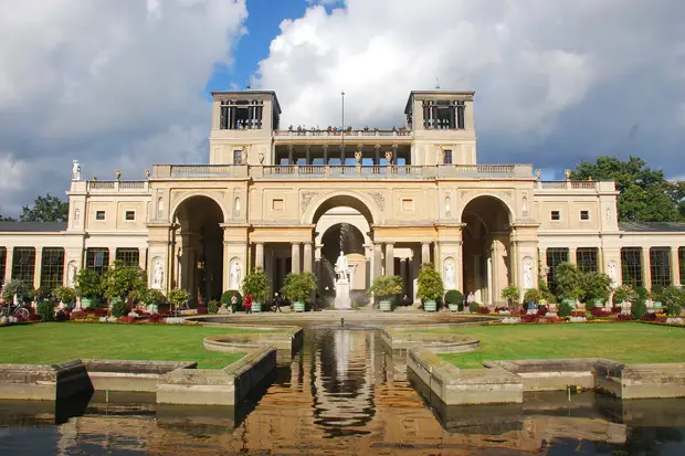 Sanssouci פּאַלאַס. Potsdam. דייטשלאנד ...