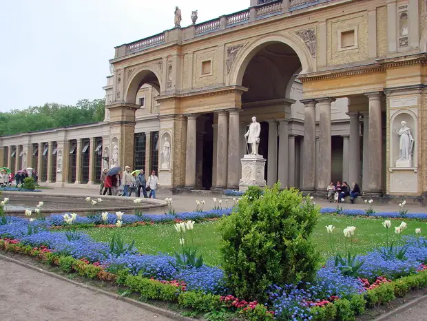 Qesra Sanssouci. Potsdam. Almanya...