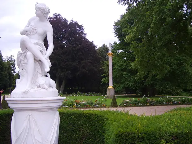 Sanssouci rūmai. Potsdamas. Vokietija ...