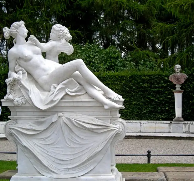 Qesra Sanssouci. Potsdam. Almanya...