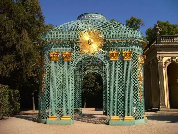 Sanssouci Palace. Potsdam. Germany ...