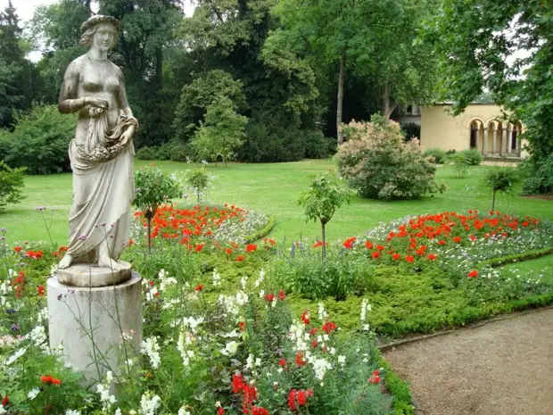 Sanssouci Palace. Potsdam. Germany ...