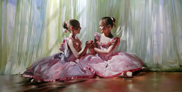 Ballerinas ngu-Alexander Sheversky.