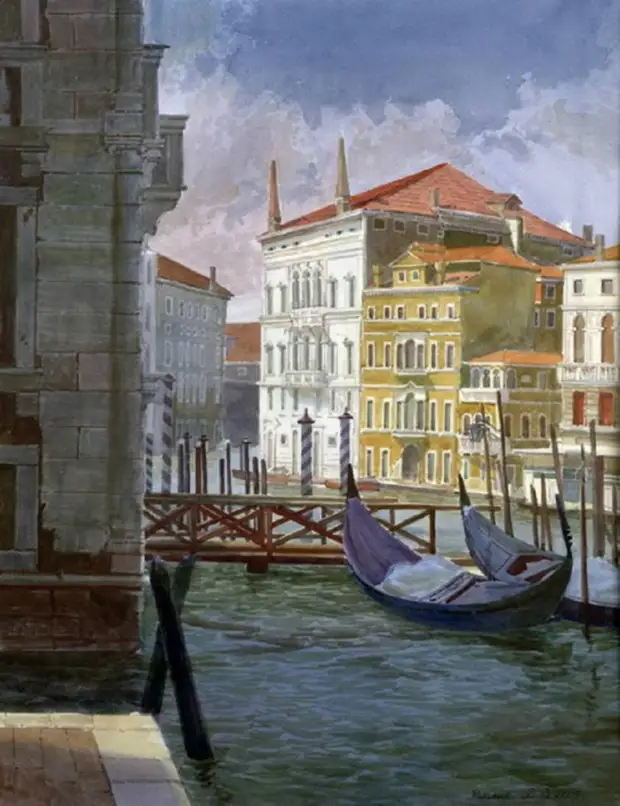 Venecia en acuarela