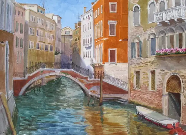 Venise à l'aquarelle