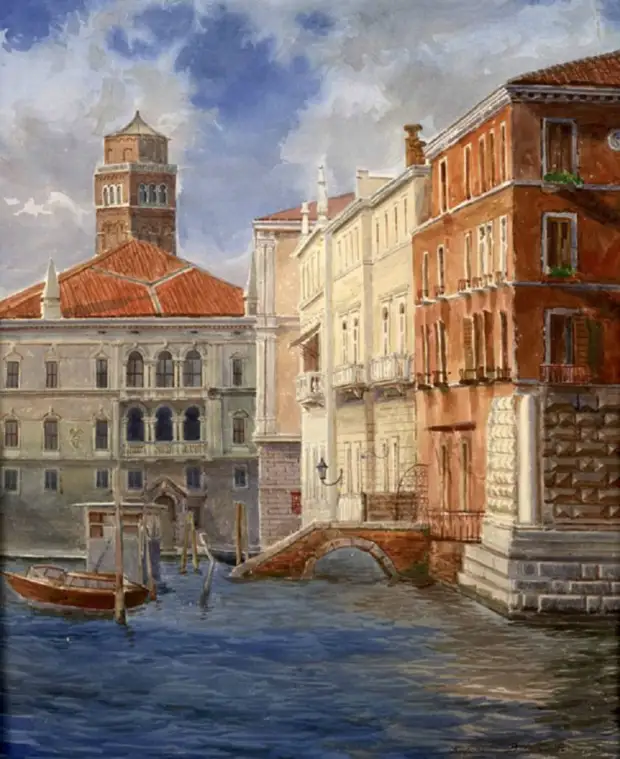 Venise à l'aquarelle