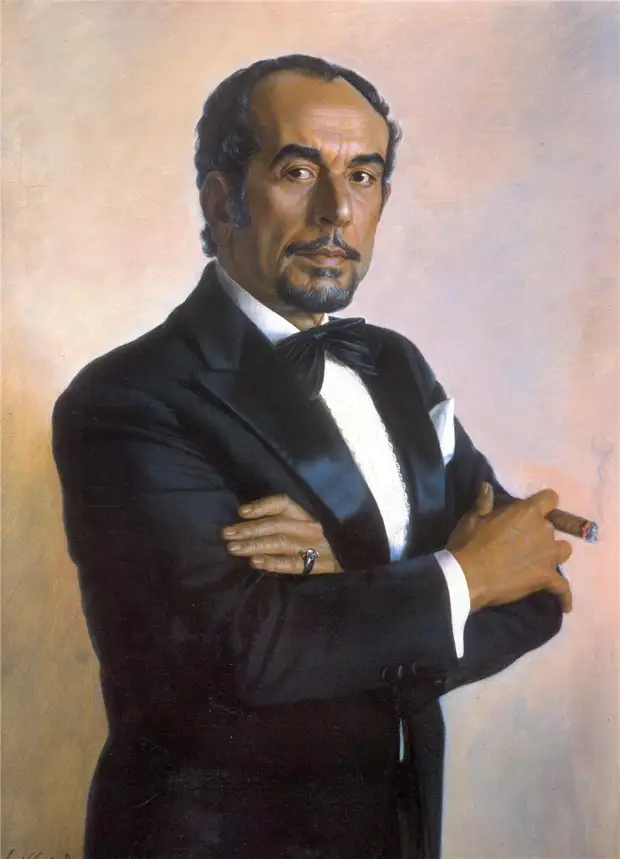 Artist Alexander Maksovich Shilov