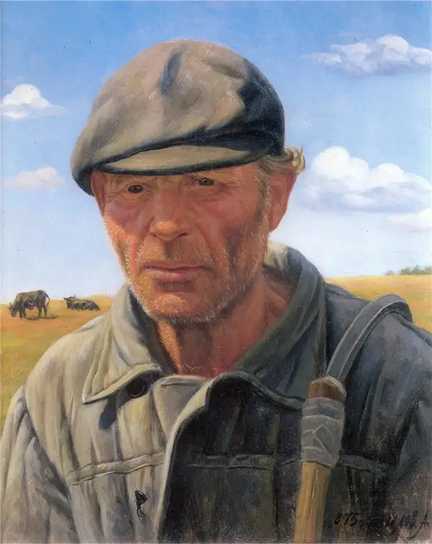 Artist Alexander Maksovich Shilov