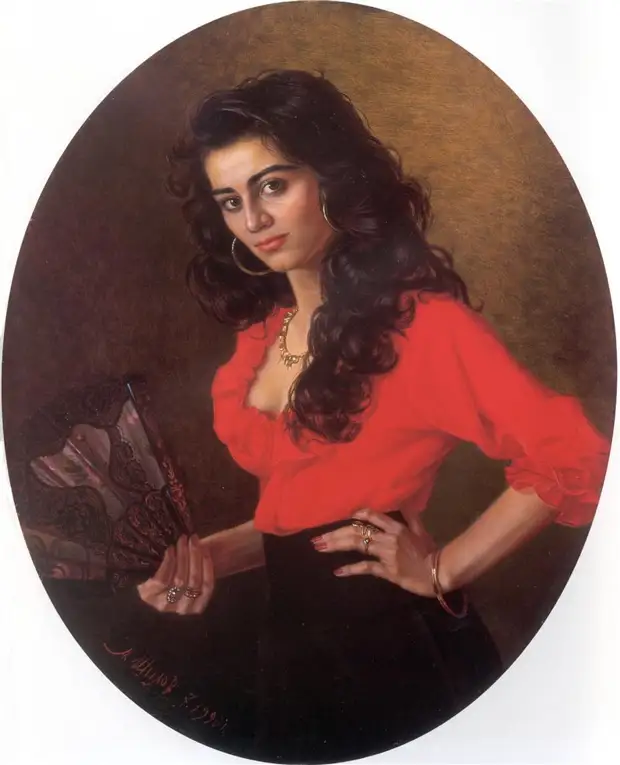 Artist Alexander Maksovich Shilov