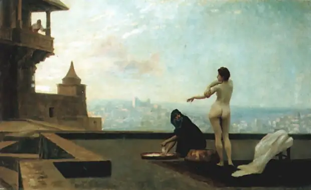 Konstnären Jean-Leon Gerome.