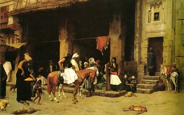 Onye na-eme ihe nkiri Jean-Leon Gerome.