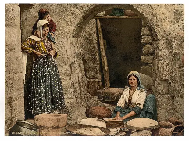 Fotografias coloridas da Terra Santa há 120 anos.