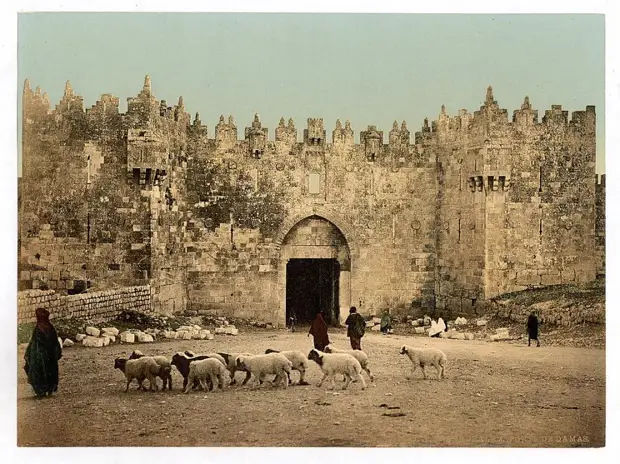 Fotografias coloridas da Terra Santa há 120 anos.