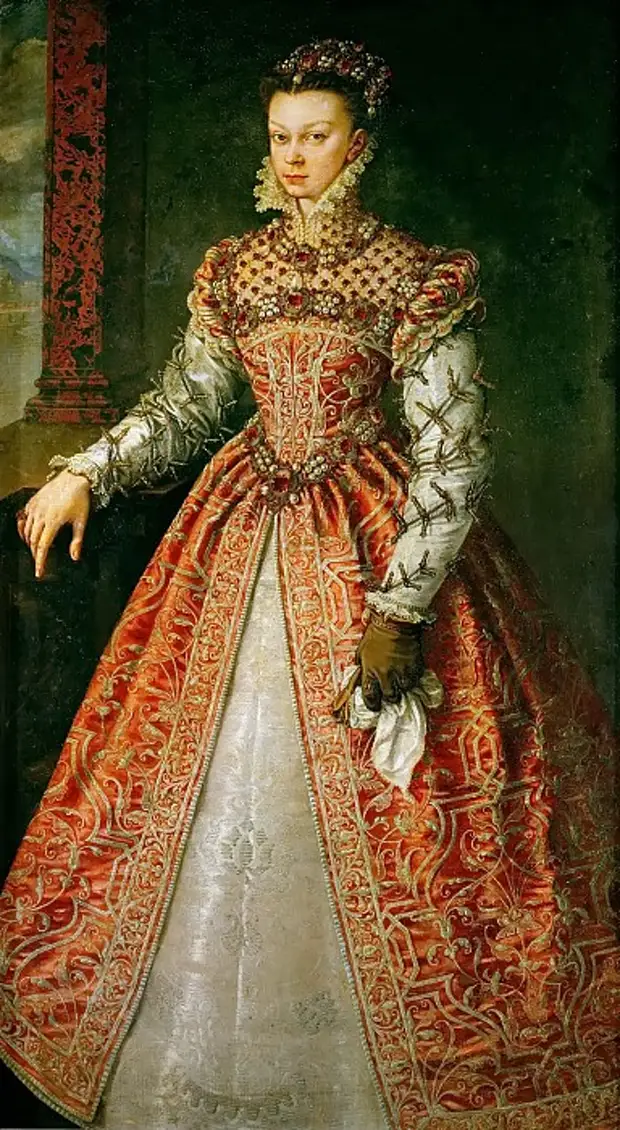 Muzej umetnostne zgodovine - Alonso Sanchez Coello - Isabella de Valois (1546-1568)