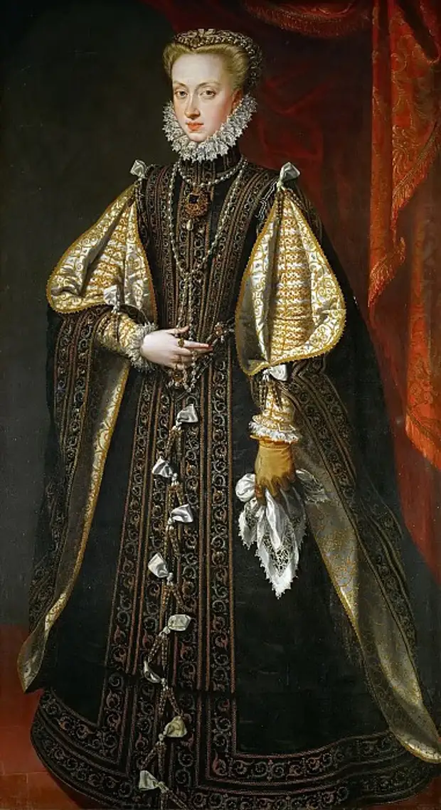 Museum of History sa Art - Alonso Sanchez Coello - Archduchess Anna sa Austria, Queen of Spain (1549-1580)