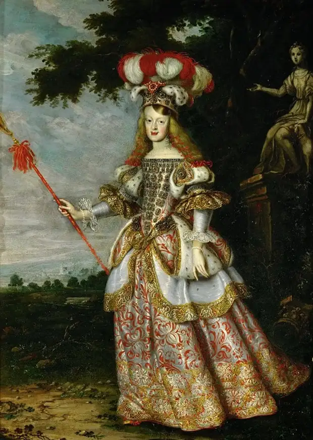 Kunsthistorisches Museum - Jan Thomas - Margarita Theresia nga adunay costume sa teatro