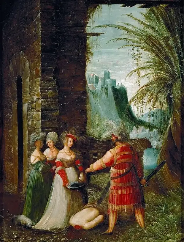 Muzium Sejarah Seni - Albrecht Altdorfer - Solome bersama Ketua John the Baptist