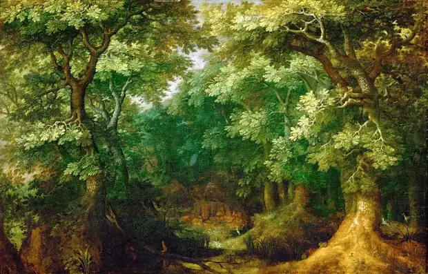 Kunsthistorisches Museum - Gillies wa Coninkloh III - Forest Landscape