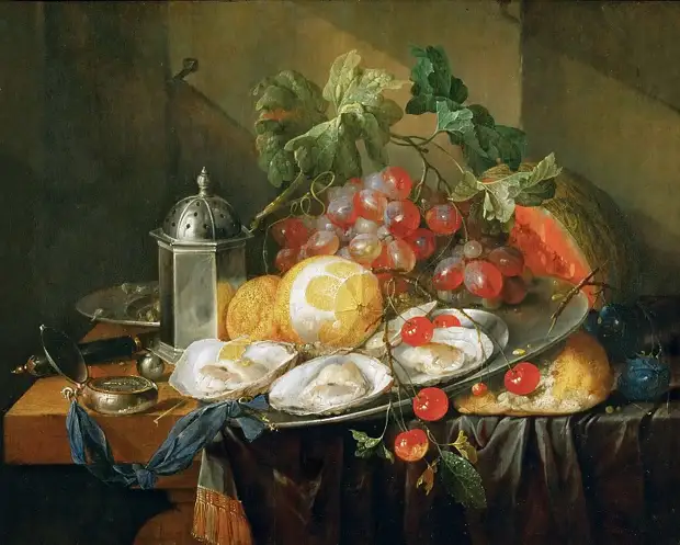 Kunsthistorisches Museum - Cornelis de Hem - Stilleben med frukost