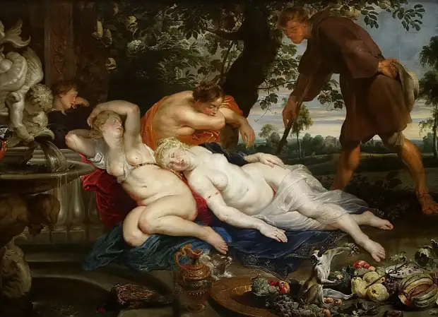 Museum an'i Kunsthistorisches - Rubens sy Frans Snyders - Cimon sy Iphigenia