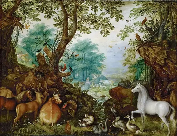 موزه Kunsthistorisches - Ruland Saveri - Orpheus and the Animals