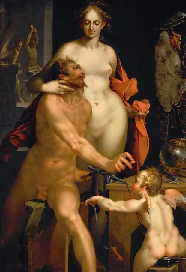 Μουσείο Kunsthistorisches - Bartholomeus Spranger - Venus in the Vulcan Forge