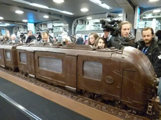 Il treno di cioccolato più lungo del mondo