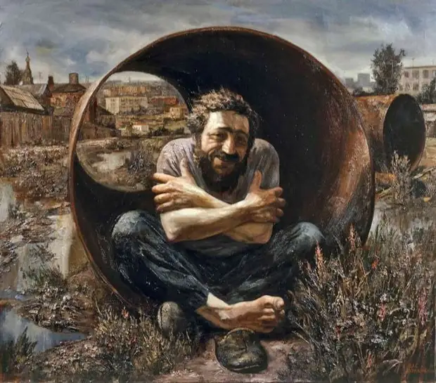 Diogenes. Auteur: Vasily Shulzhenko.