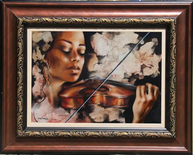 Artiste Victoria Stoyanova - la musique a une dimension de couleur.