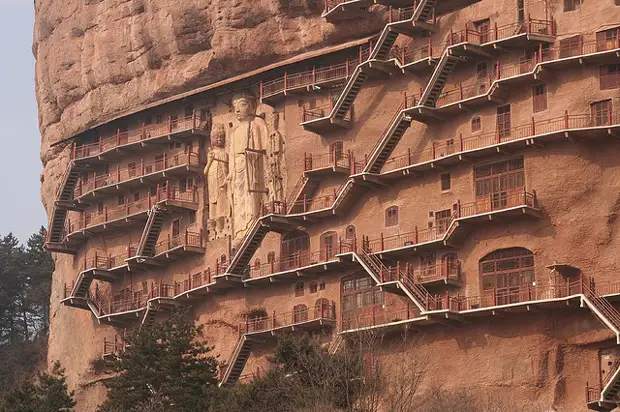 Cuevas de Maizishan. Tesoro de china