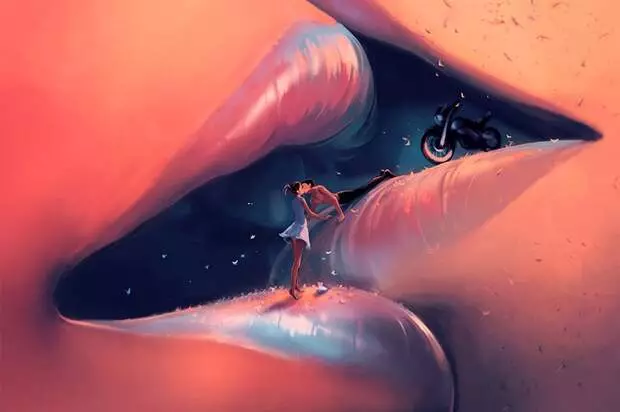 Fantasiens territorium: illustrationer av Cyril Rolando