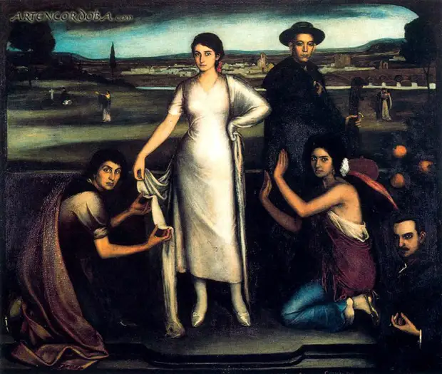 ສິລະປິນຊາວສະເປນ Julio Romero de Torres.