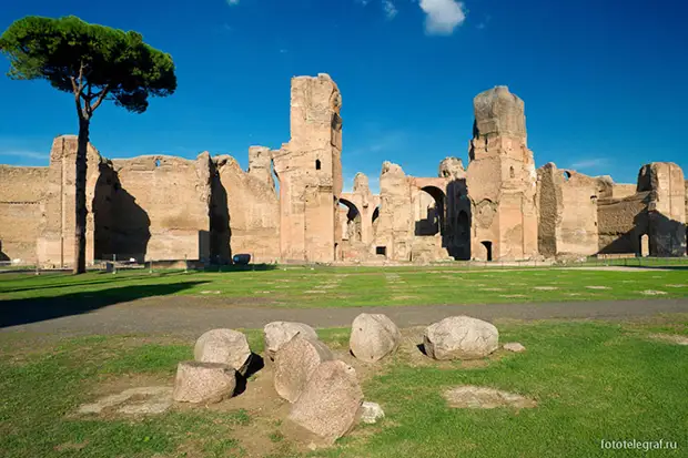 Kuierje yn de Antike Baden yn Rome