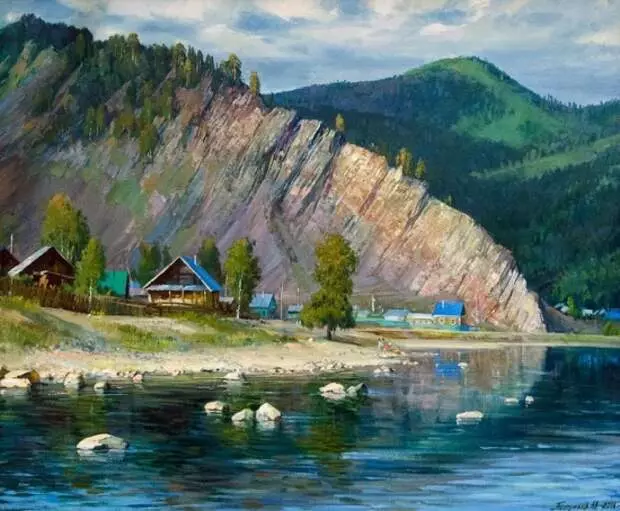 Artista de los Urales Alexey Petrikov