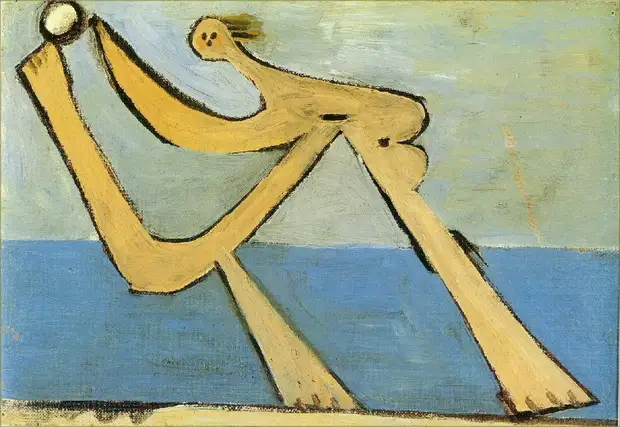 Pablo Picasso. Bathers 4.1928