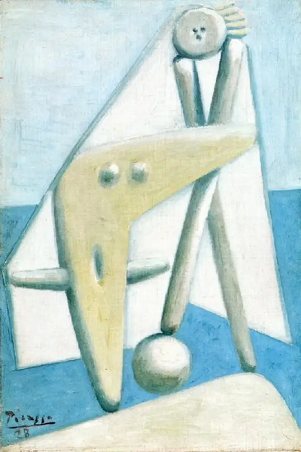 Pablo Picasso. Banyistes 1.1928