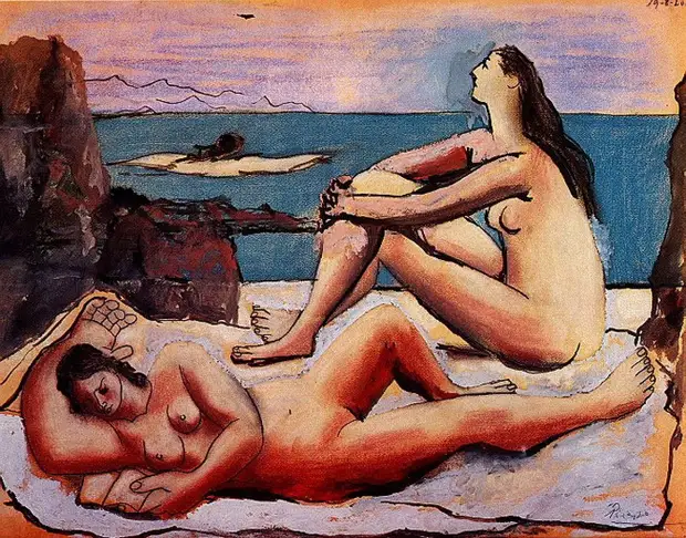 Pablo Picasso. Vatatu vanogeza 3.1920