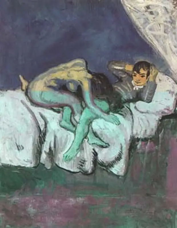 Pablo Picasso. Erotic. Umwaka wa 1903