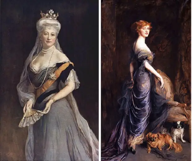 Augusta Victoria, imperatrice tedesca, 1908 / Sig.ra George Owen Sandys, 1915 Autore: Philippe Alexis de Laszlo.